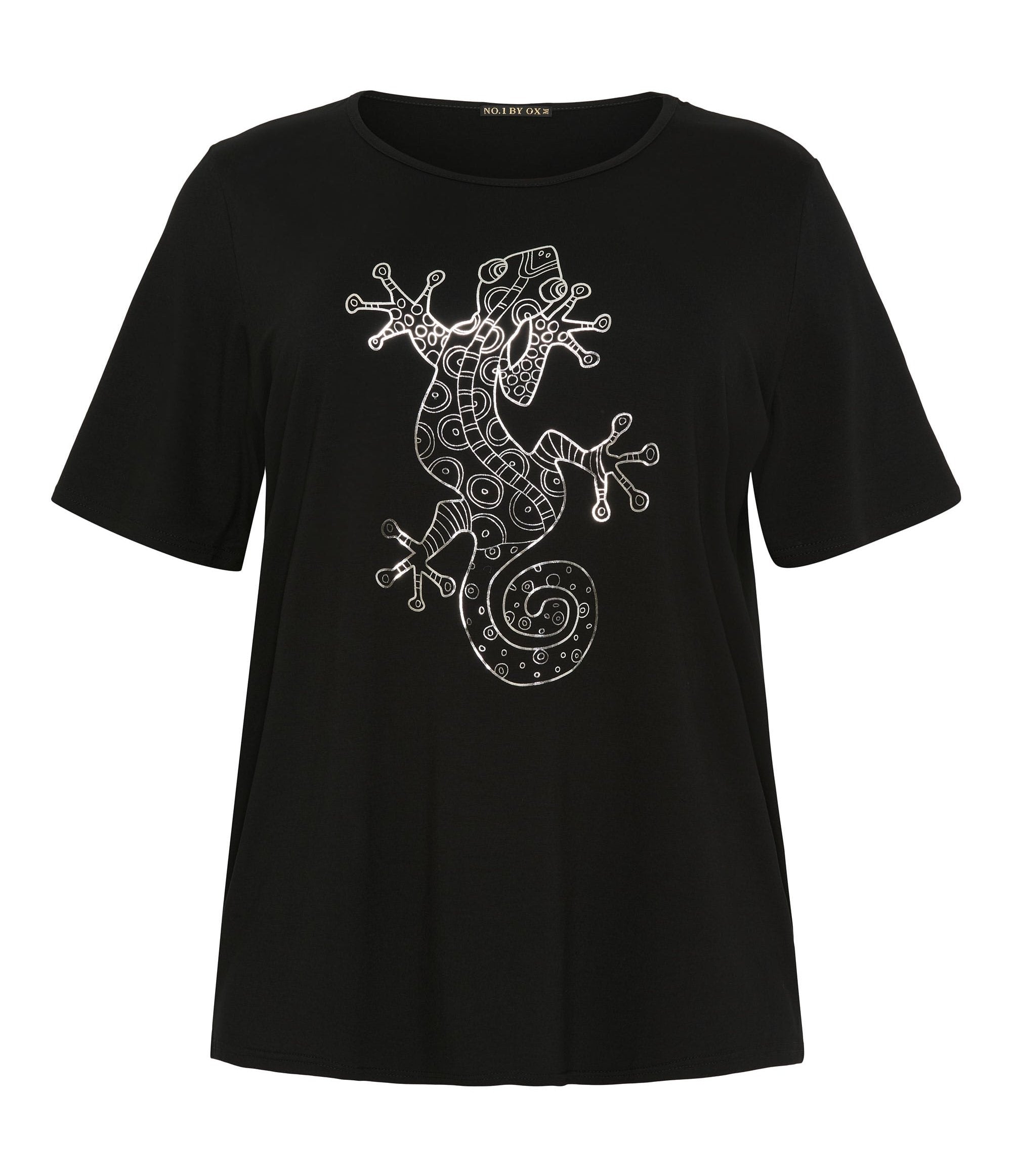 OxSilver Lizard T-shirt SS – Pluspige